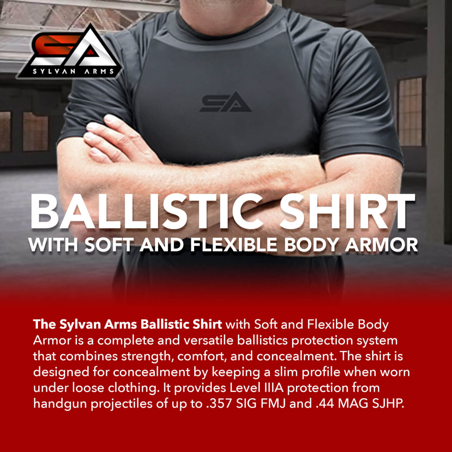 Sylvan Arms Soft Armored Ballistic Shirt