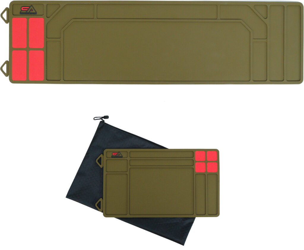 Gun Cleaning Mat: Rifle and Pistol Combo