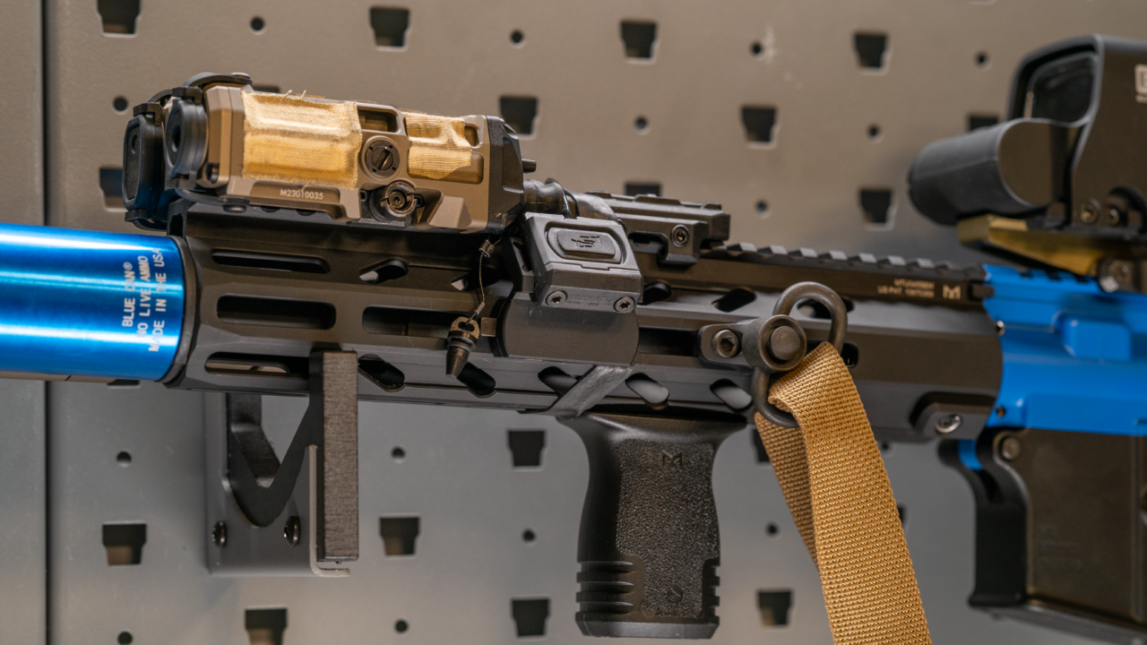 45° 3-Slot QD Rail Mount QDR400